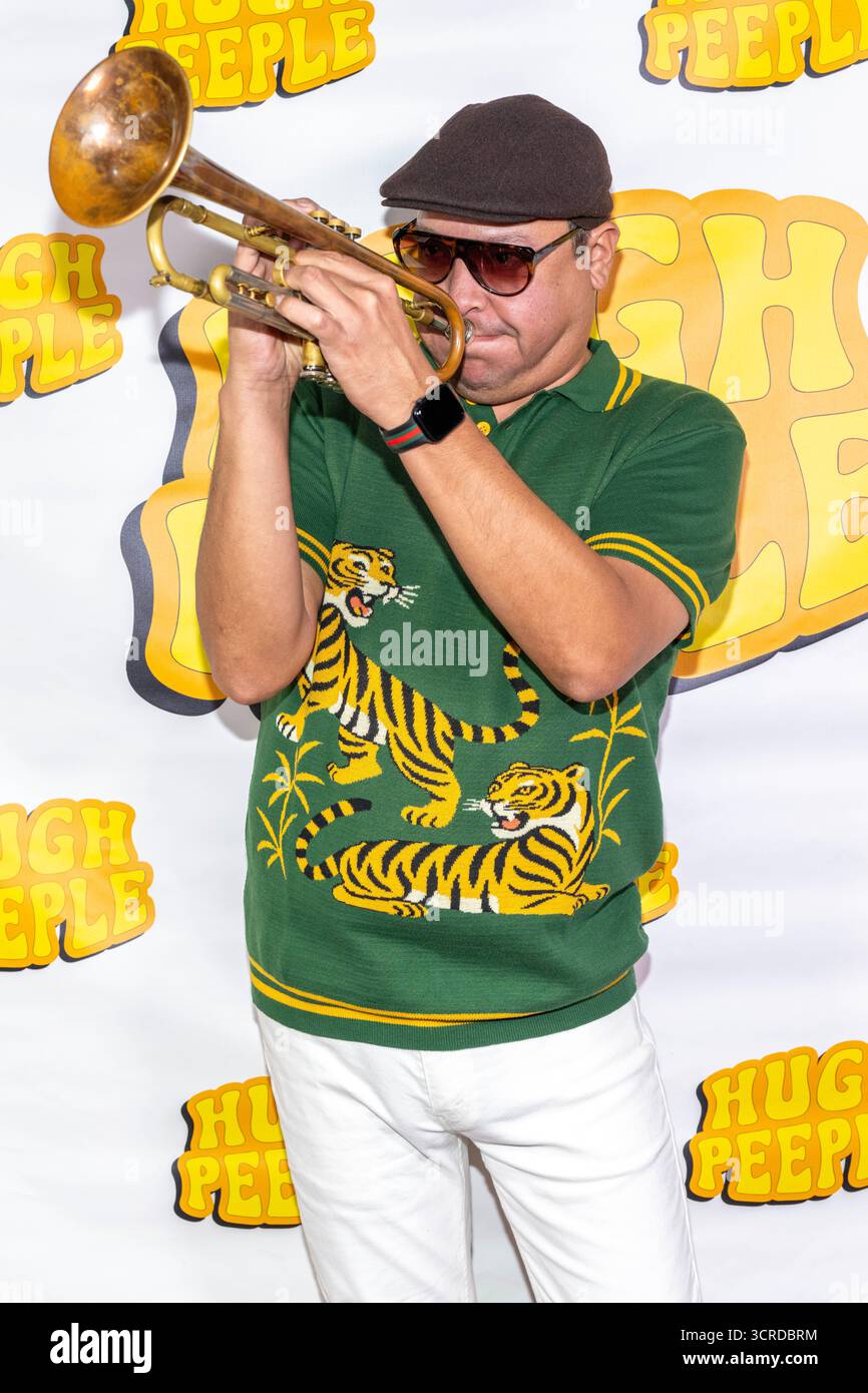 Los Angeles, USA. 29th Sep, 2025. Musician Joe Herrera attends HUGH ...