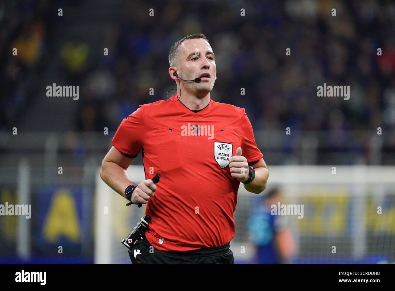 Chris Kavanagh, referee during the UEFA Champions League, League phase ...