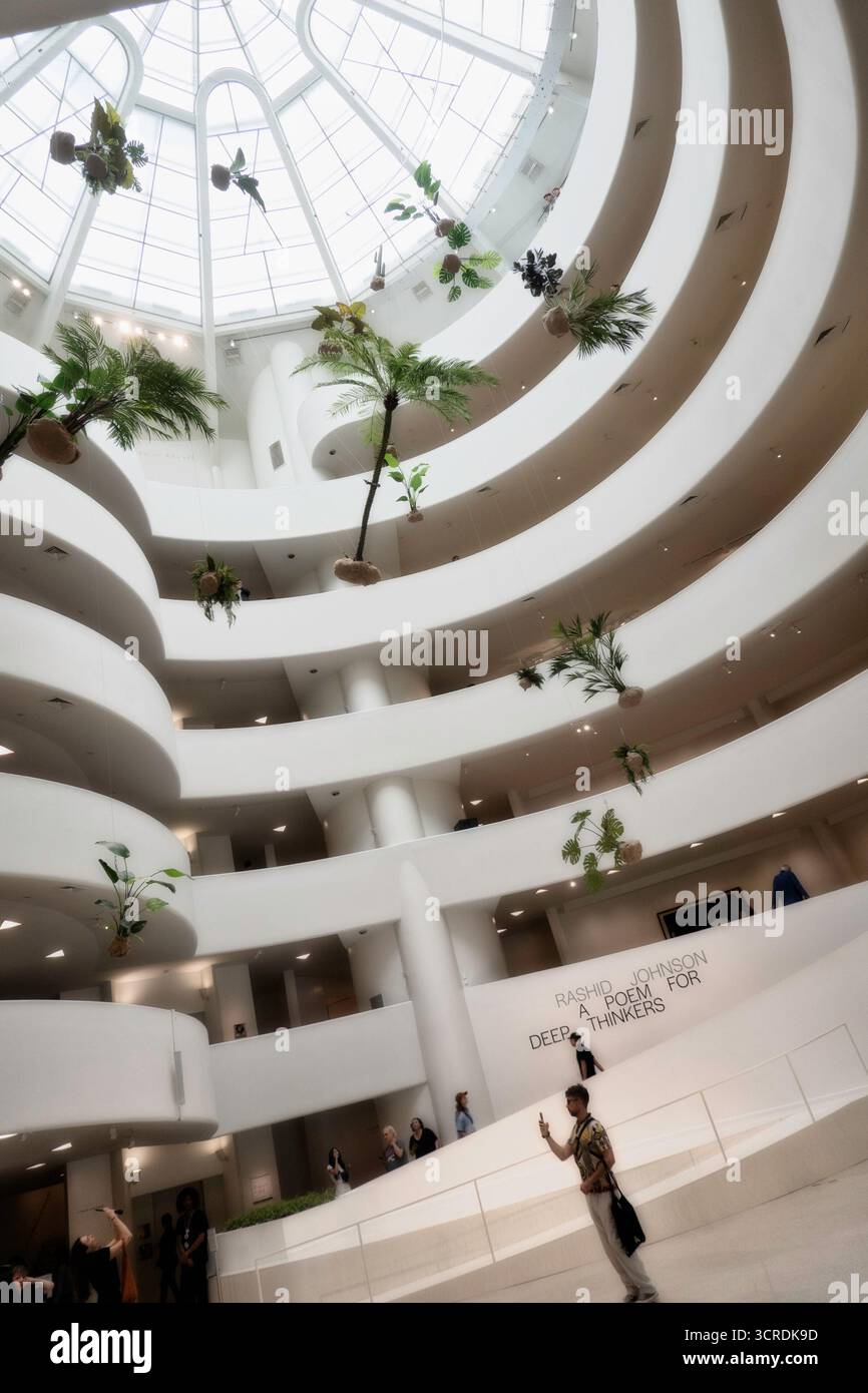 The Guggenheim Museum features rotunda with a massive skylight, 2025 ...