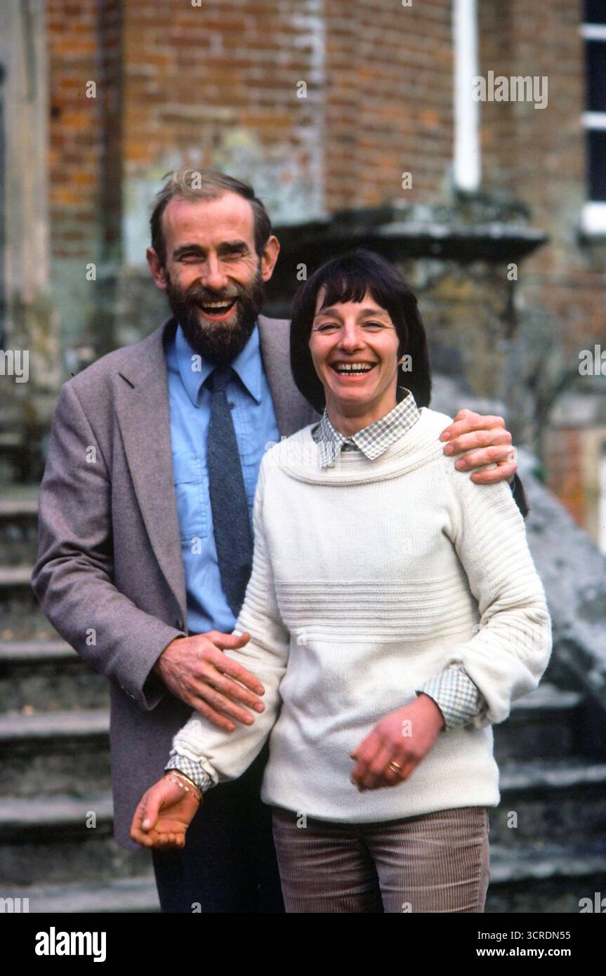 Patrick (John Castleman) Bourke and wife Jan (Janet) pose outside the ...