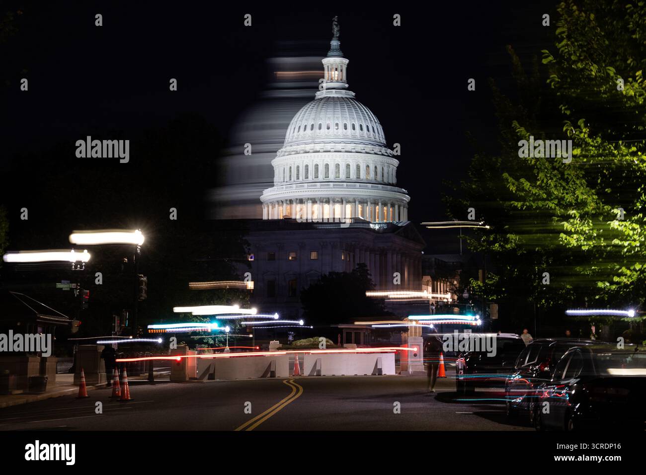 The U.S. Capitol building is seen Sept. 30, 2025. (Francis Chung ...
