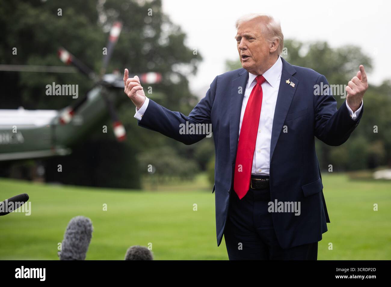 Donald trump quantico september 30 2025 hi-res stock photography and ...