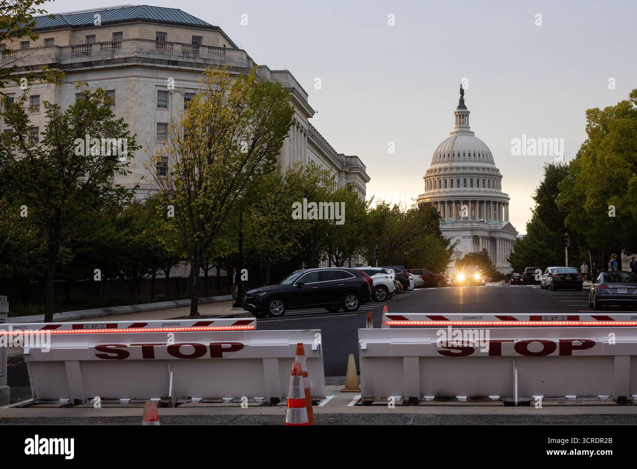 The U.S. Capitol building is seen Sept. 30, 2025. (Francis Chung ...