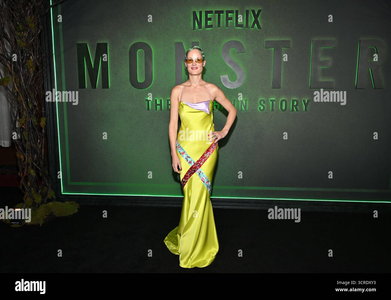 Vicky Krieps attends the world premiere of Netflix's "Monster: The Ed ...