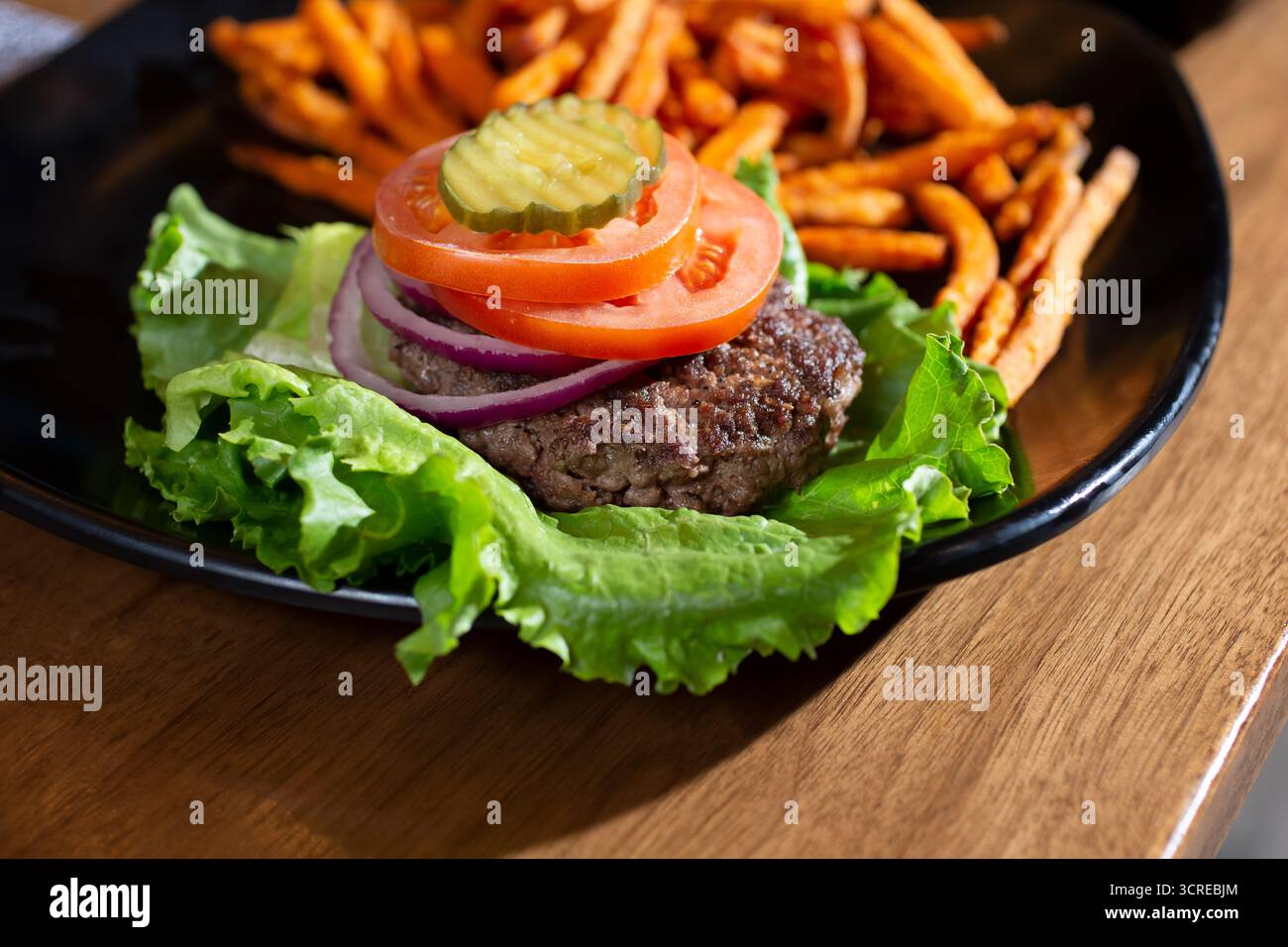 View protein style hamburger hi-res stock photography and images - Alamy