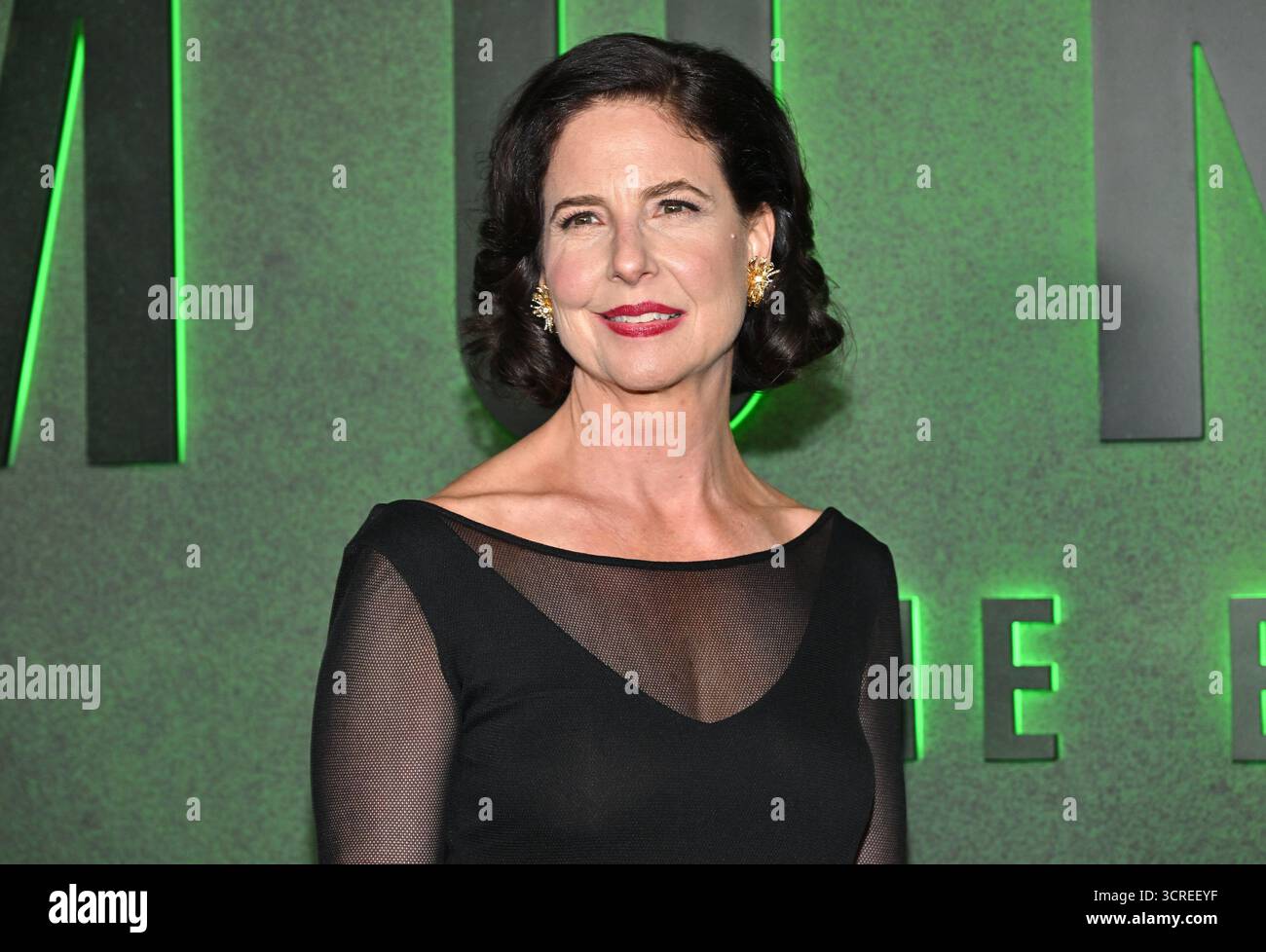 Robin Weigert attends the world premiere of Netflix's "Monster: The Ed ...