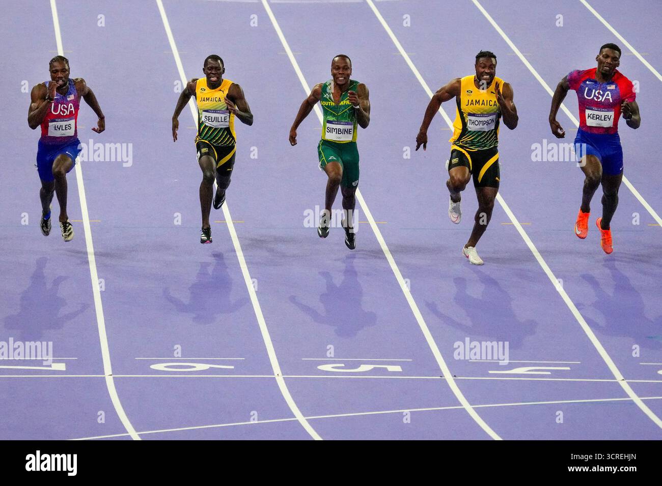American Noah Lyles wins 100m final in 9.79 seconds over Jamaican ...