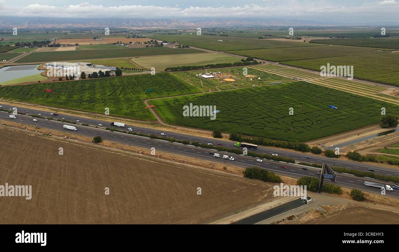 The corn maze at Cool Patch Pumpkins is photographed Monday, Sept. 29 ...