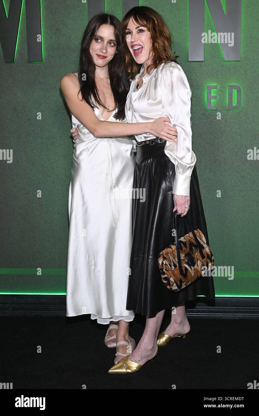 New York, USA. 30th Sep, 2025. (L-R) Mathilda Gianopoulos and Molly ...