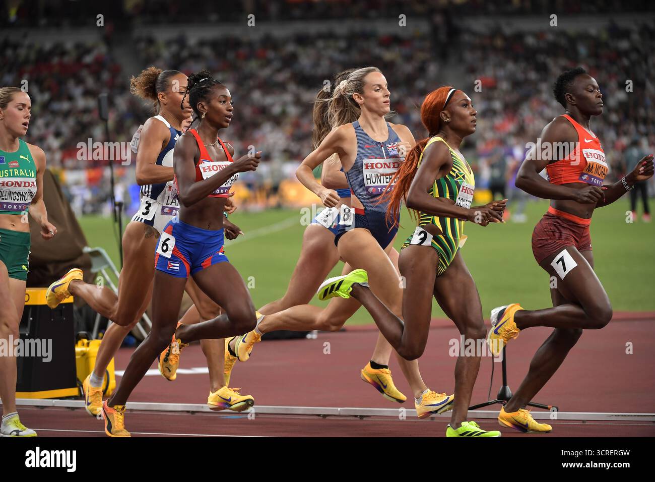 Georgia Hunter-Bell of Great Britain & NI competing in the women’s 800m ...