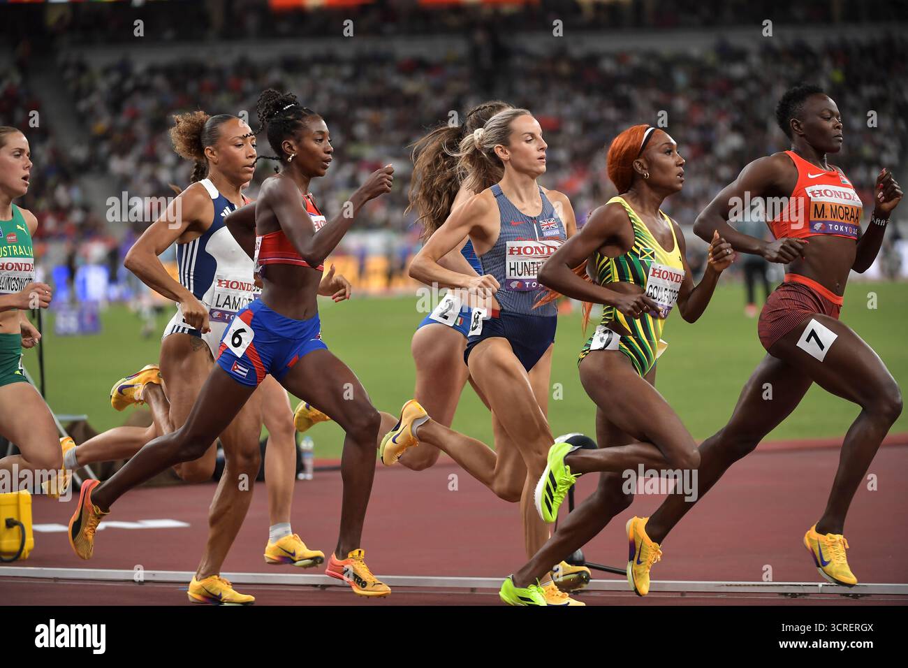 Georgia Hunter-Bell of Great Britain & NI competing in the women’s 800m ...