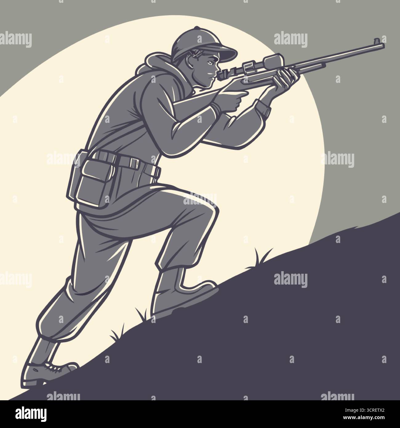 Ambush force Stock Vector Images - Alamy