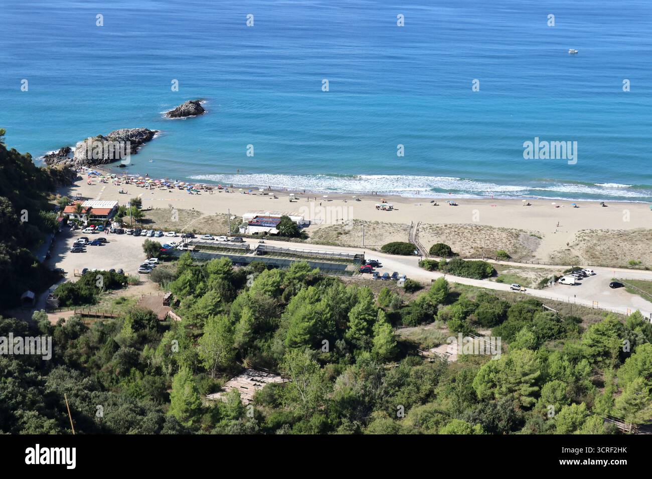 Marina di Ascea - Spiaggia di Punta del Telegrafo dal Sentiero degli ...