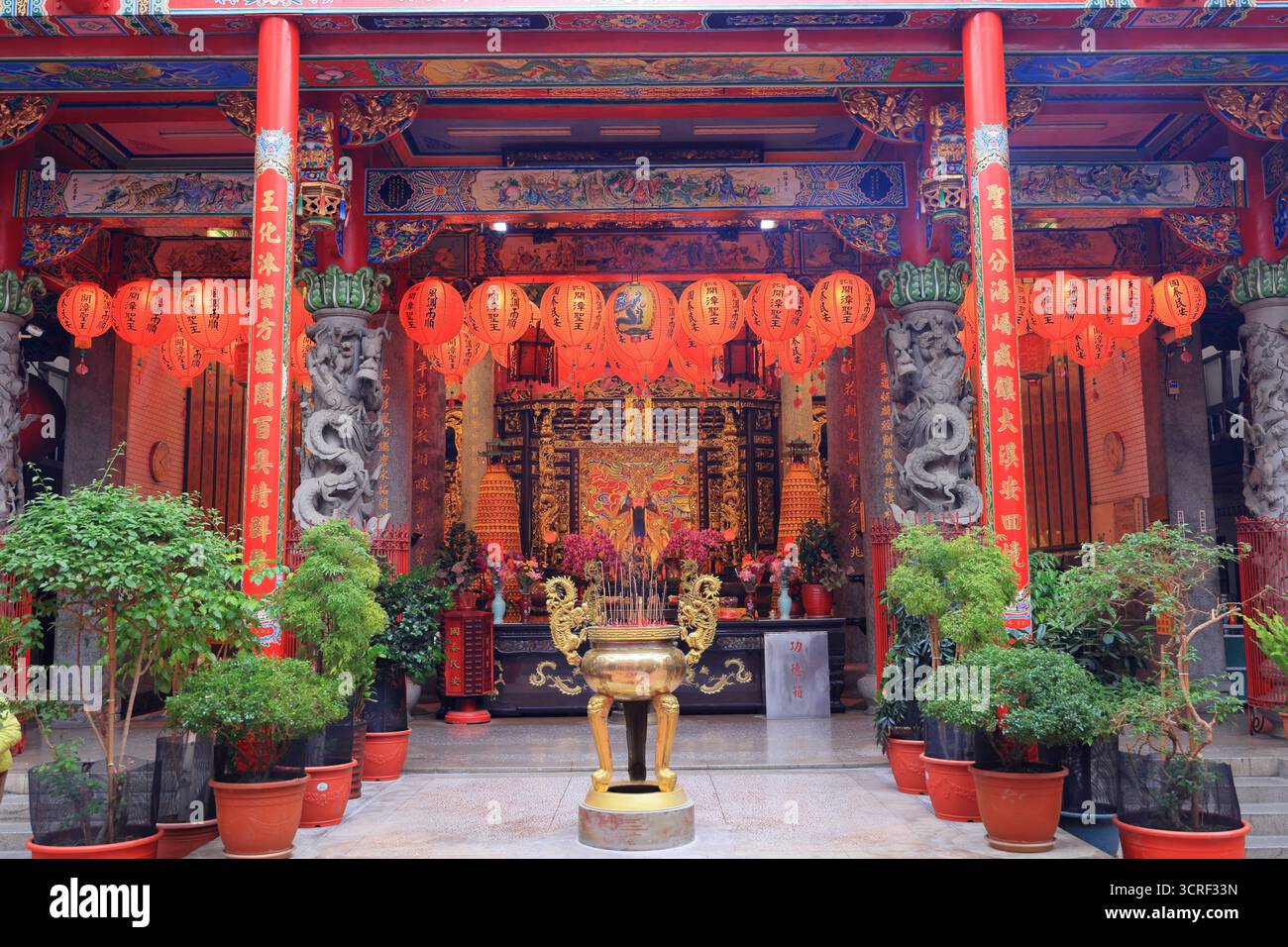 Furen Temple, Taoist temple near Daxi Old Street, a famous sightseeing ...