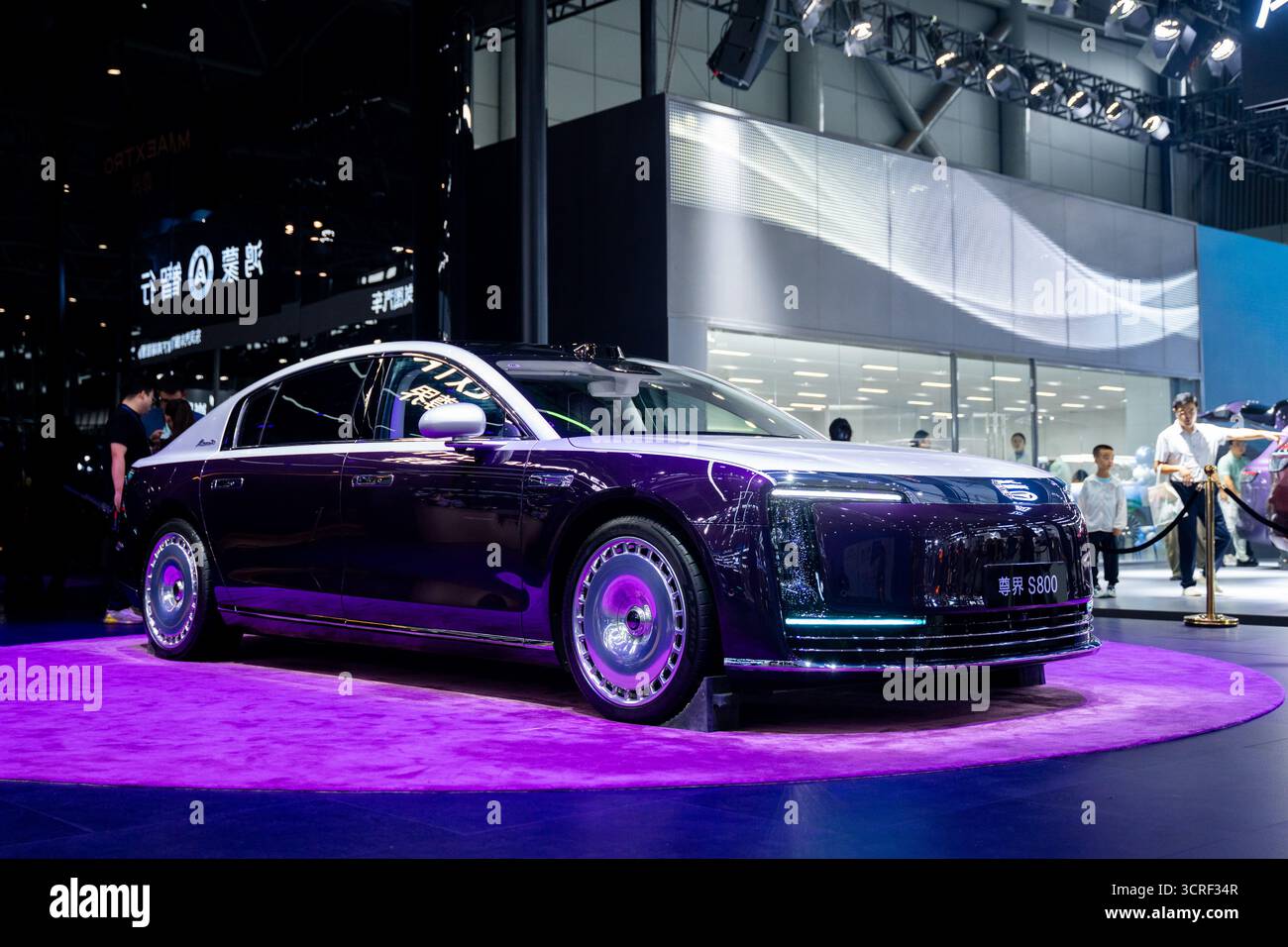 HEFEI, CHINA - OCTOBER 1, 2025 - The luxury intelligent electric ...