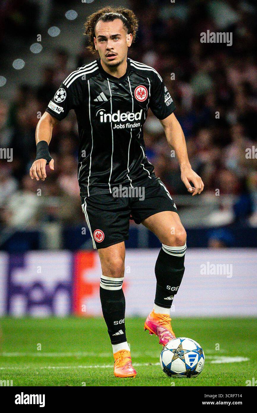 Arthur THEATE of Eintracht Frankfurt during the UEFA Champions League ...