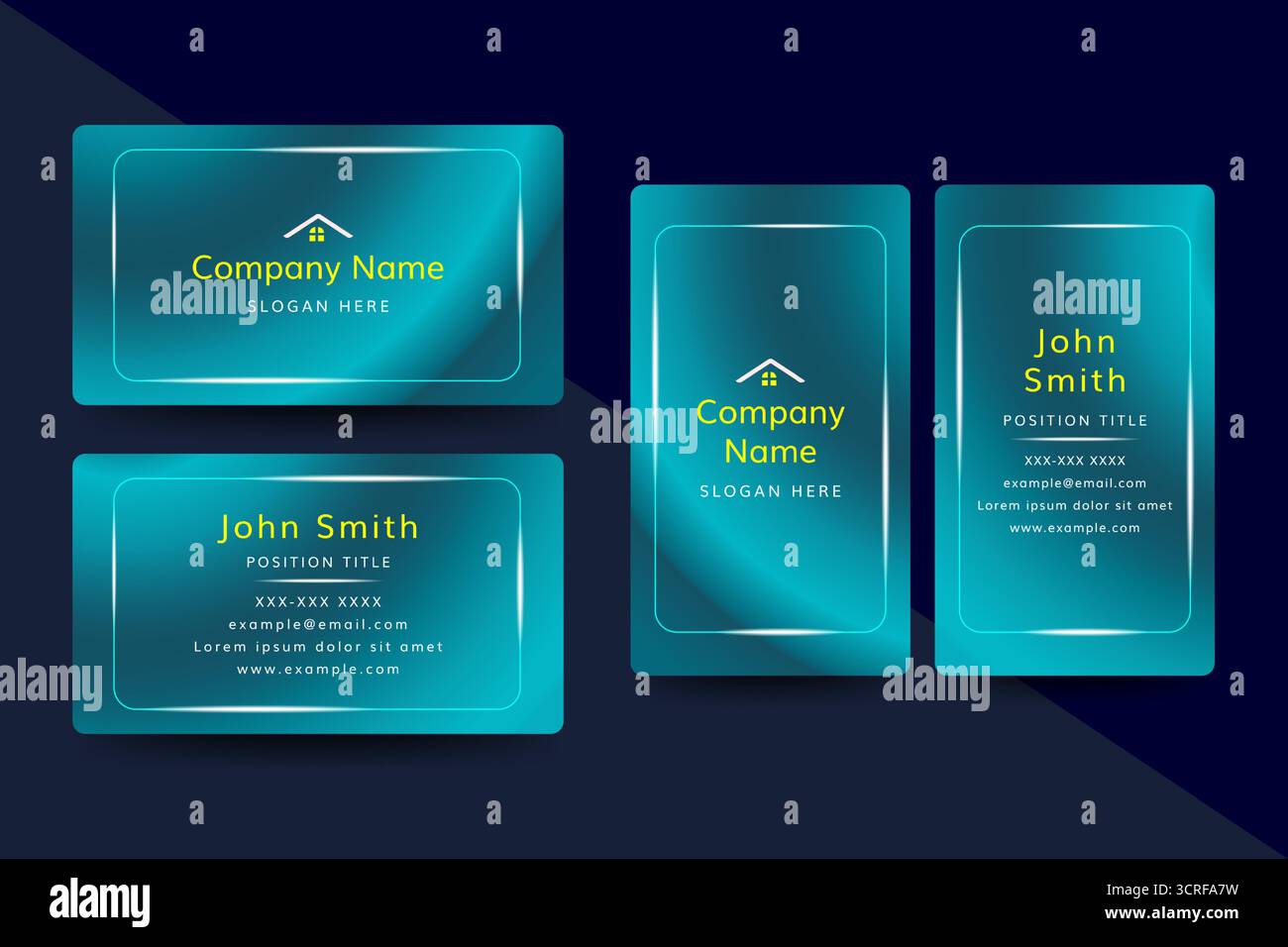 Refined business branding Stock Vector Images - Alamy