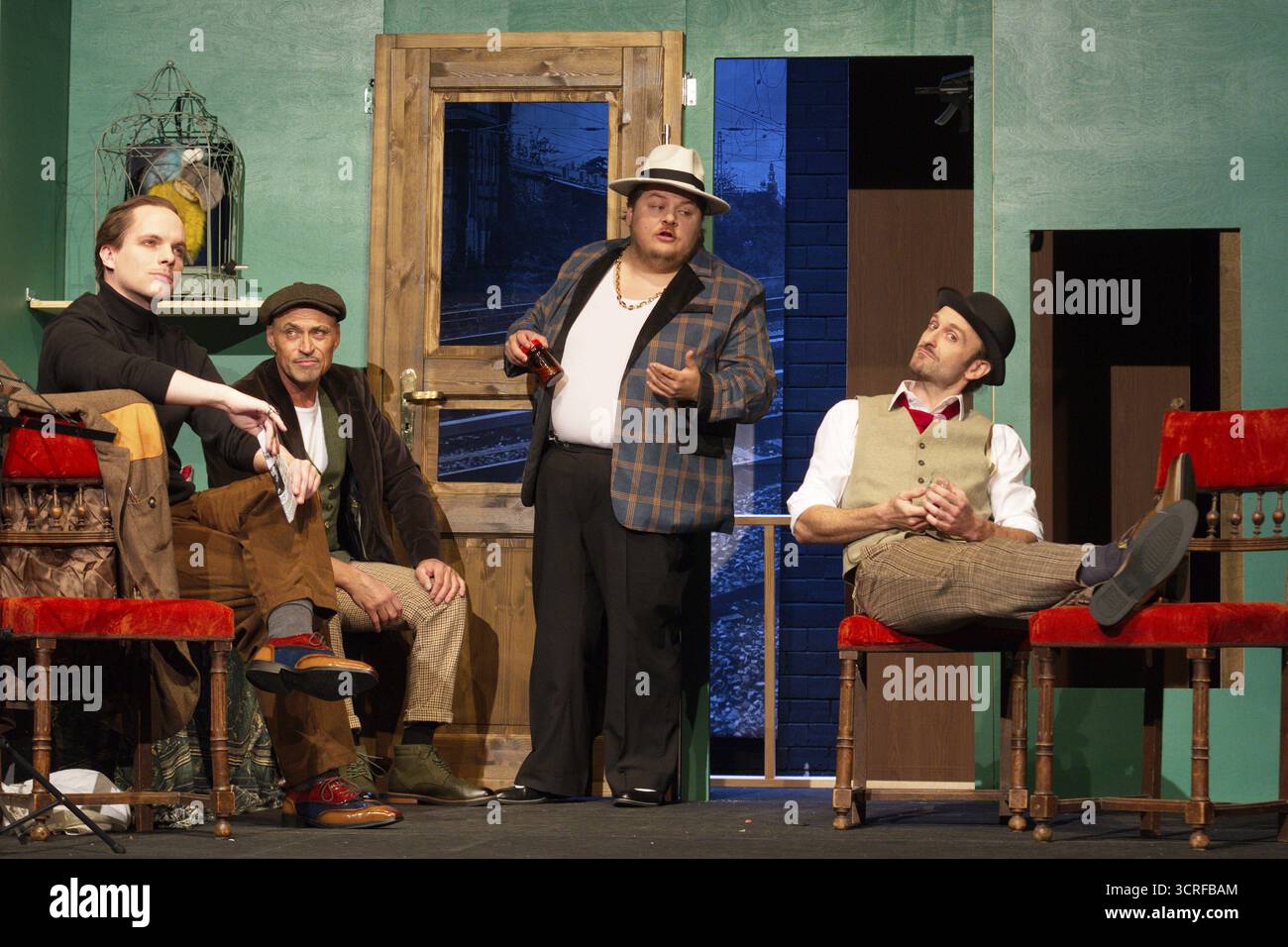 Thilo Herrmann (Prof. Marcus), Silvio Hildebrandt (Dr Courtenay), Pablo ...