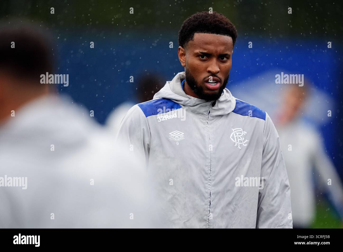 Rangers' Youssef Chermiti during a training session at Rangers Training ...