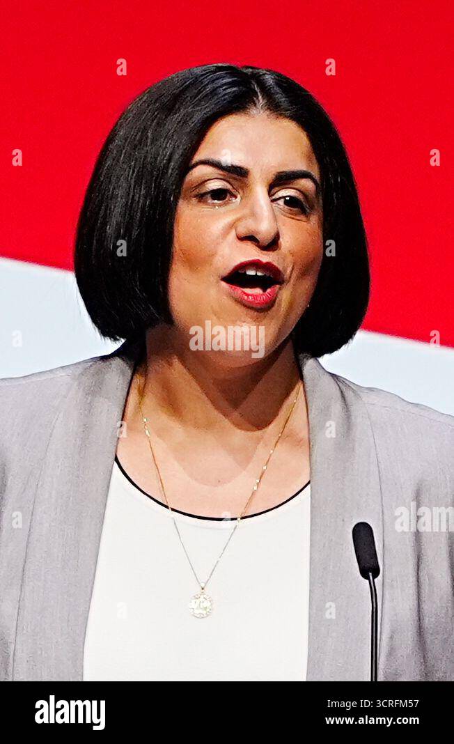 Home Secretary Shabana Mahmood Delivers A Speech At The Labour Party
