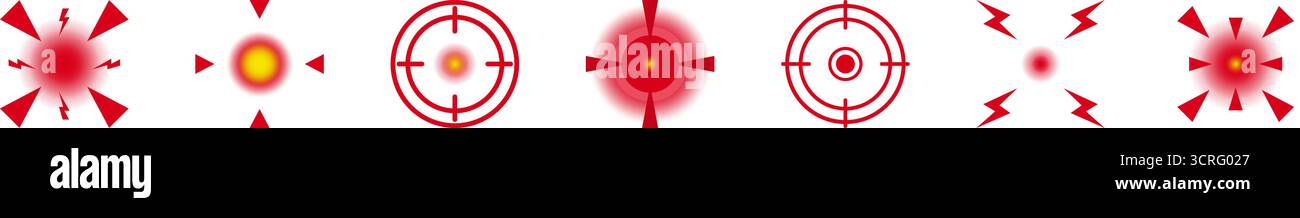 Bone trauma arrow Stock Vector Images - Alamy
