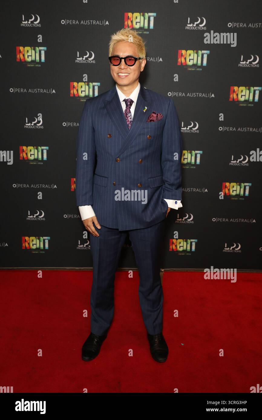 Sydney, NSW, Australia. 1st October 2025. Andy Trieu arrives on the red ...