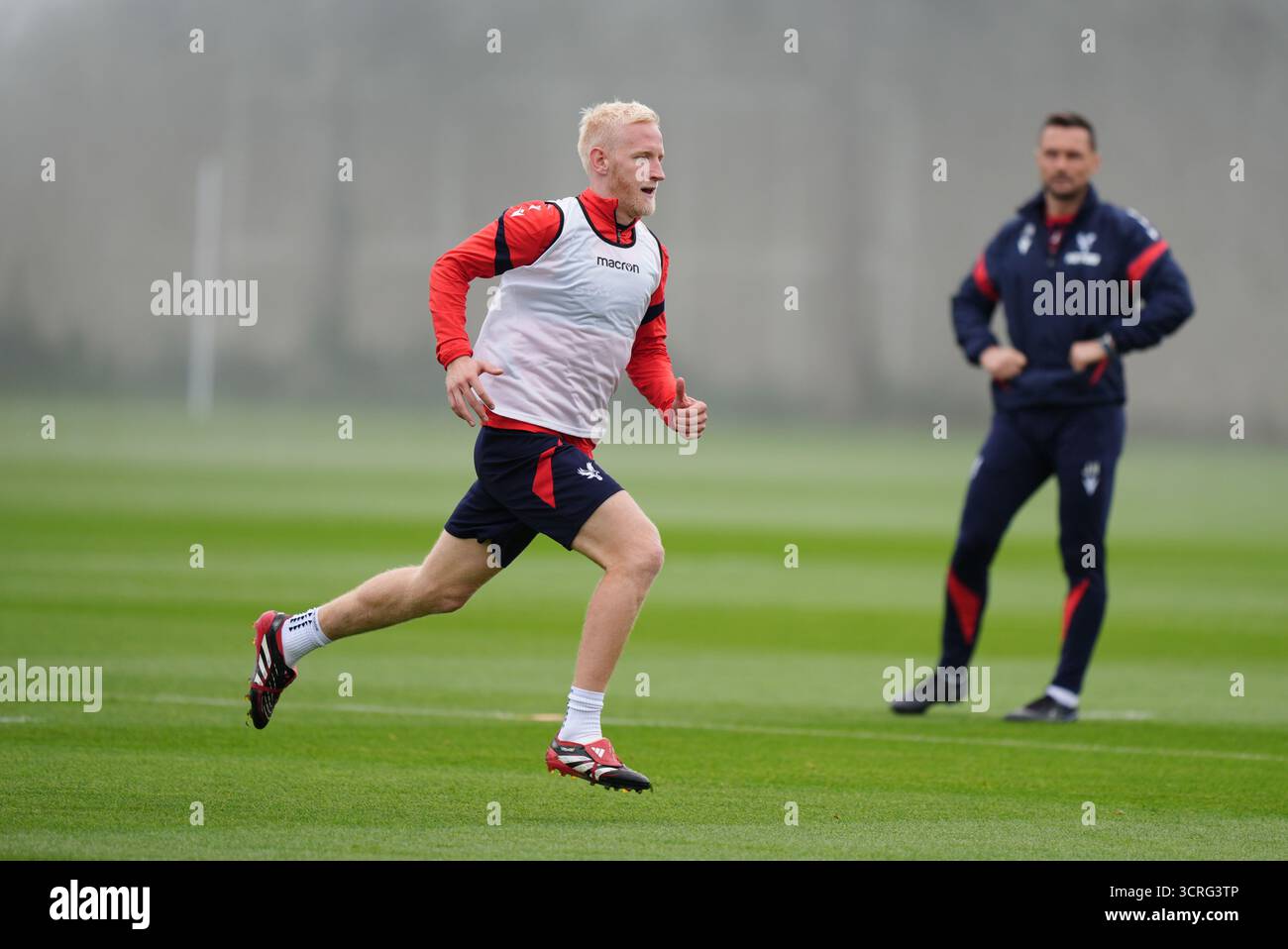 Crystal Palace's Will Hughes during a training session at Crystal ...