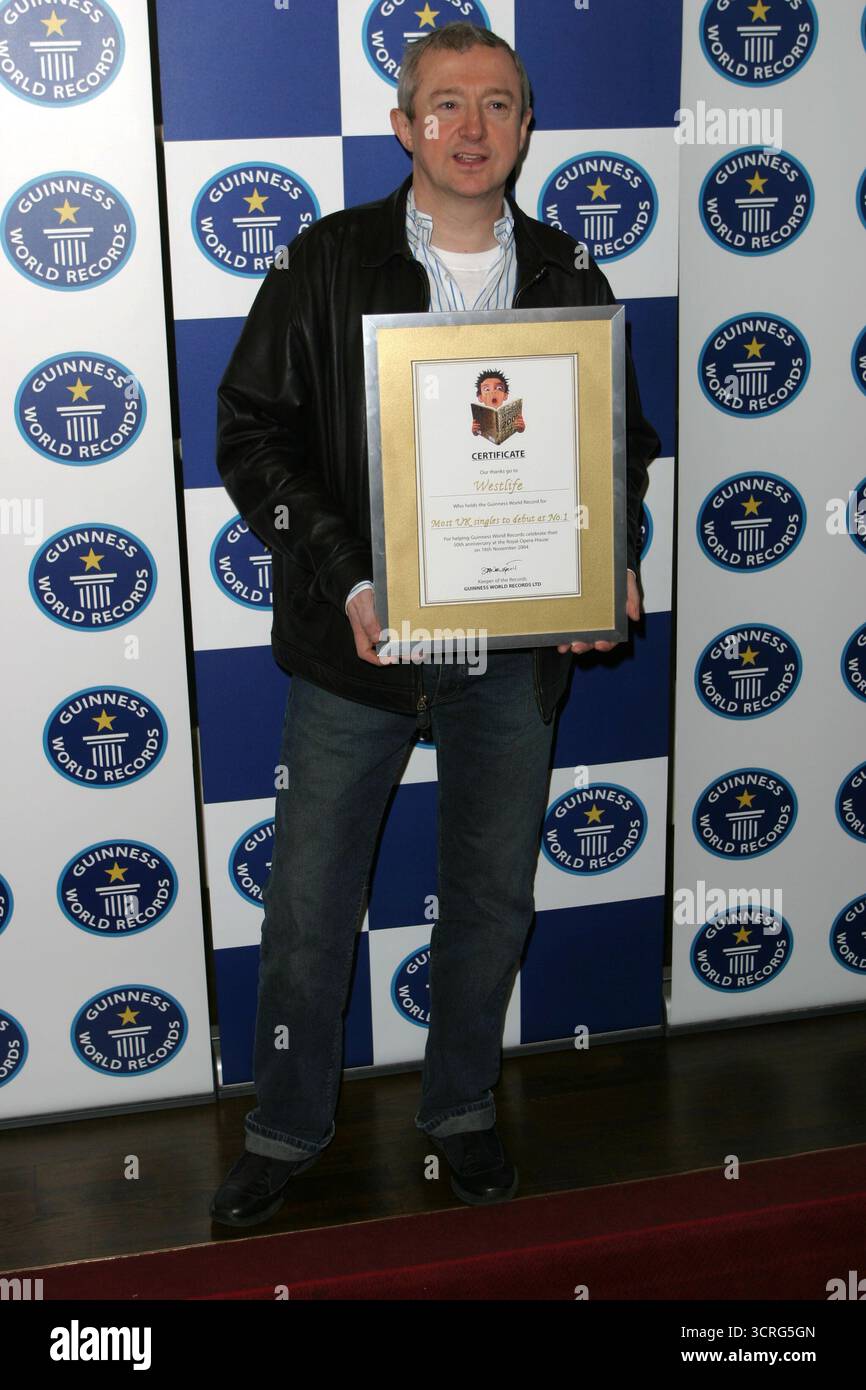 Louis Walsh at the 50 Years Of the Guiness World Records Celebration in ...