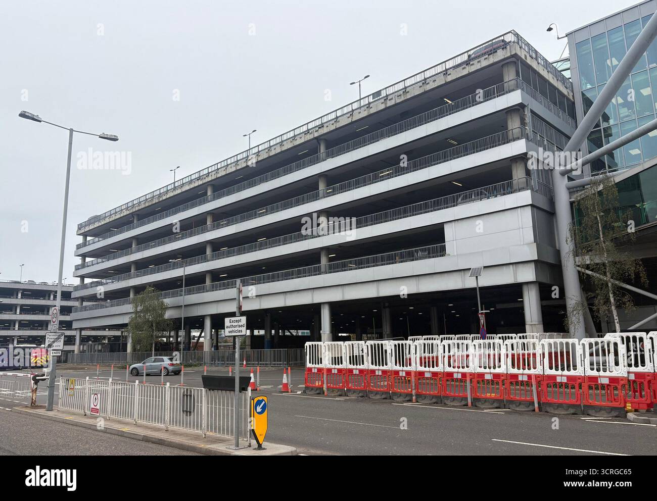 The multi-storey car park at Terminal 3 of London Heathrow Airport, in ...