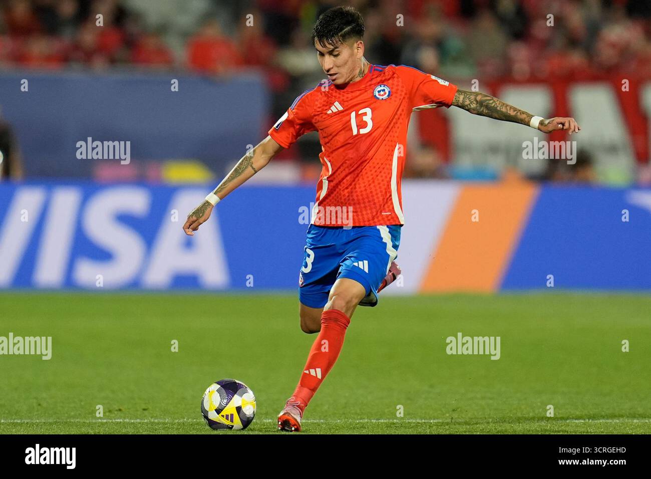 Chile's Matias Perez during a FIFA U-20 World Cup Group A soccer match ...