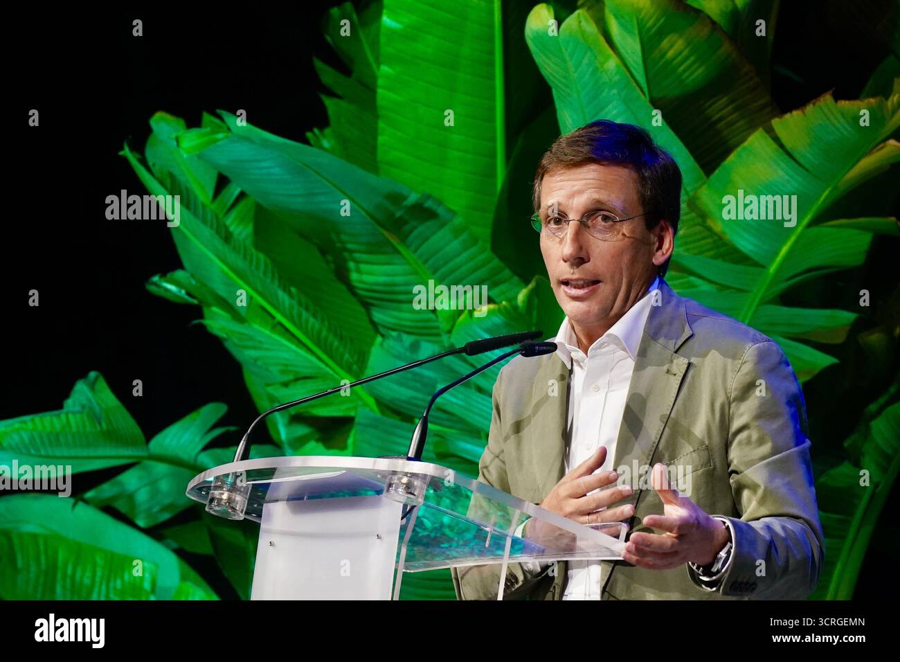 Mayor of Madrid, José Luis Martínez Almeida, during Greencities Urban ...