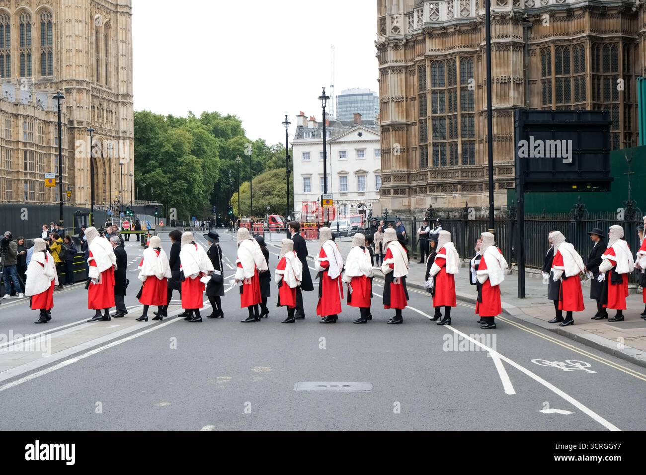 Westminster, London, UK. 1st Oct 2025. Judges and embers of the legal ...