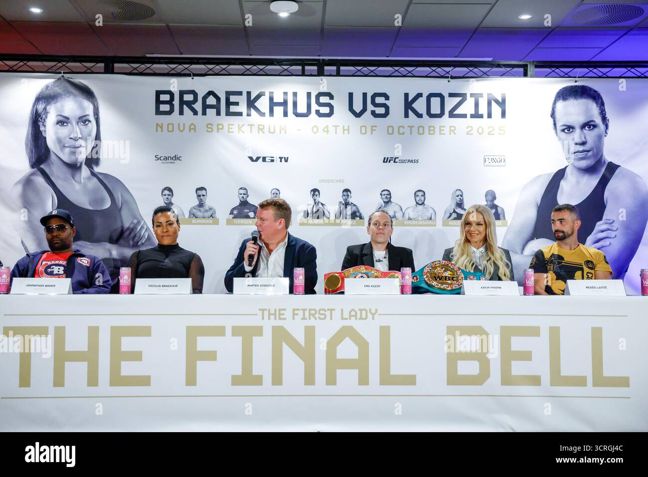 Lillestroem 20251001. Press conference and Face-off with Cecilia ...