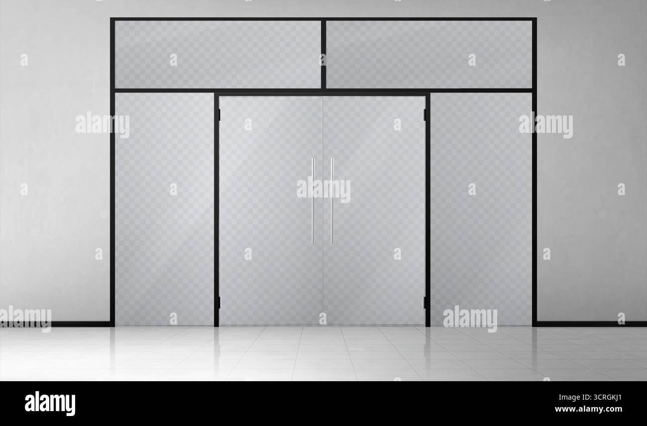 Double door system Stock Vector Images - Alamy