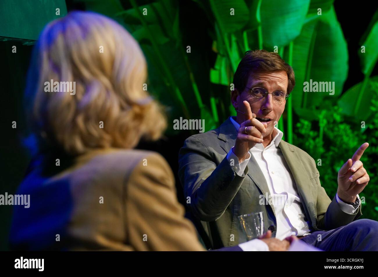 Mayor of Madrid, José Luis Martínez Almeida, during Greencities Urban ...