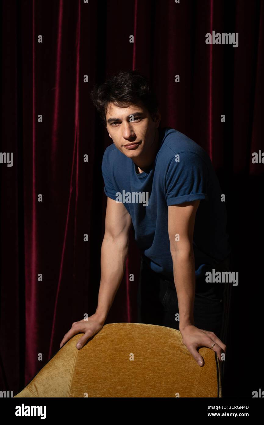 Uruguayan actor Enzo Vogrincic poses for Europa Press, October 1, 2025 ...