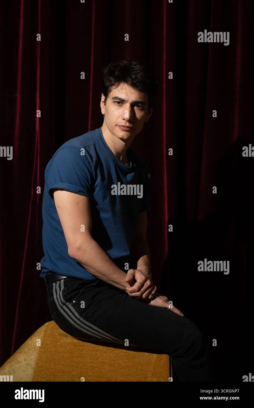 Uruguayan actor Enzo Vogrincic poses for Europa Press, October 1, 2025 ...