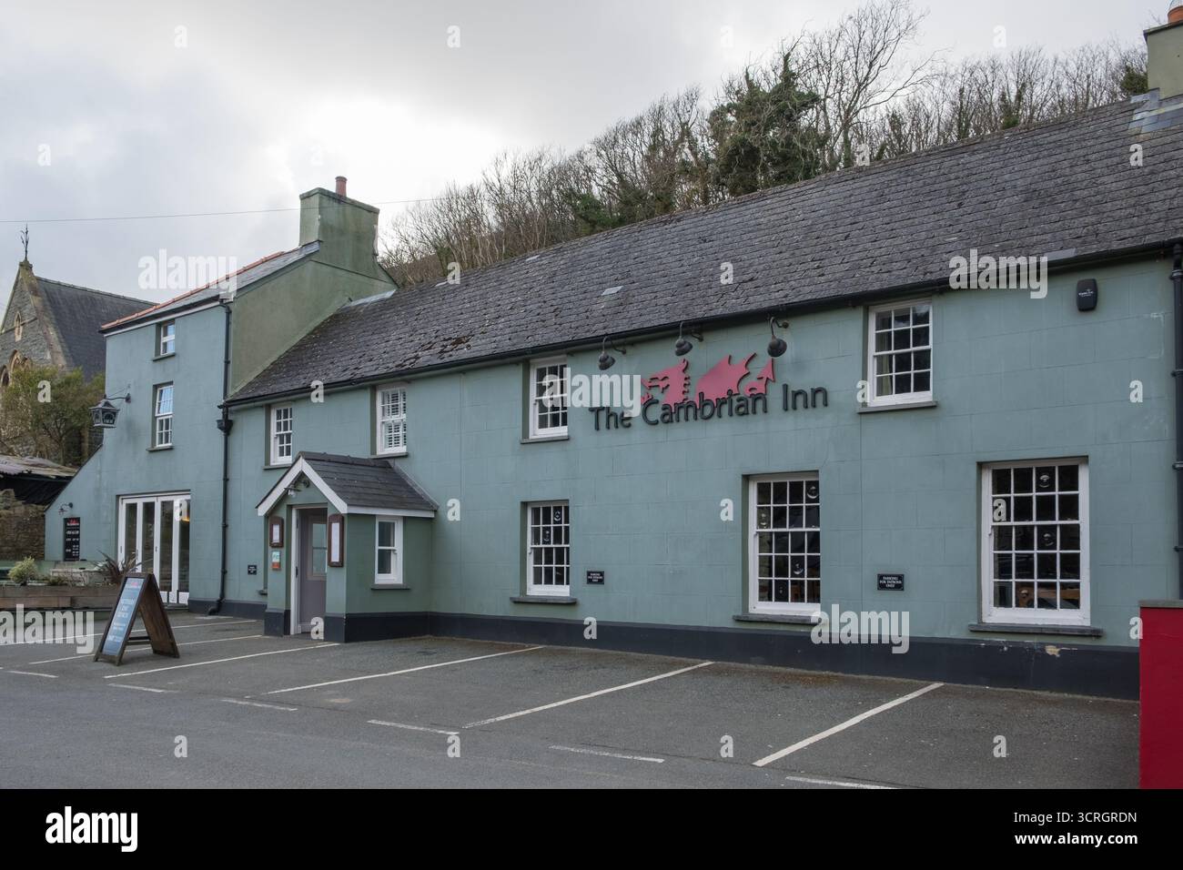 Solva wales cambrian inn hi-res stock photography and images - Alamy