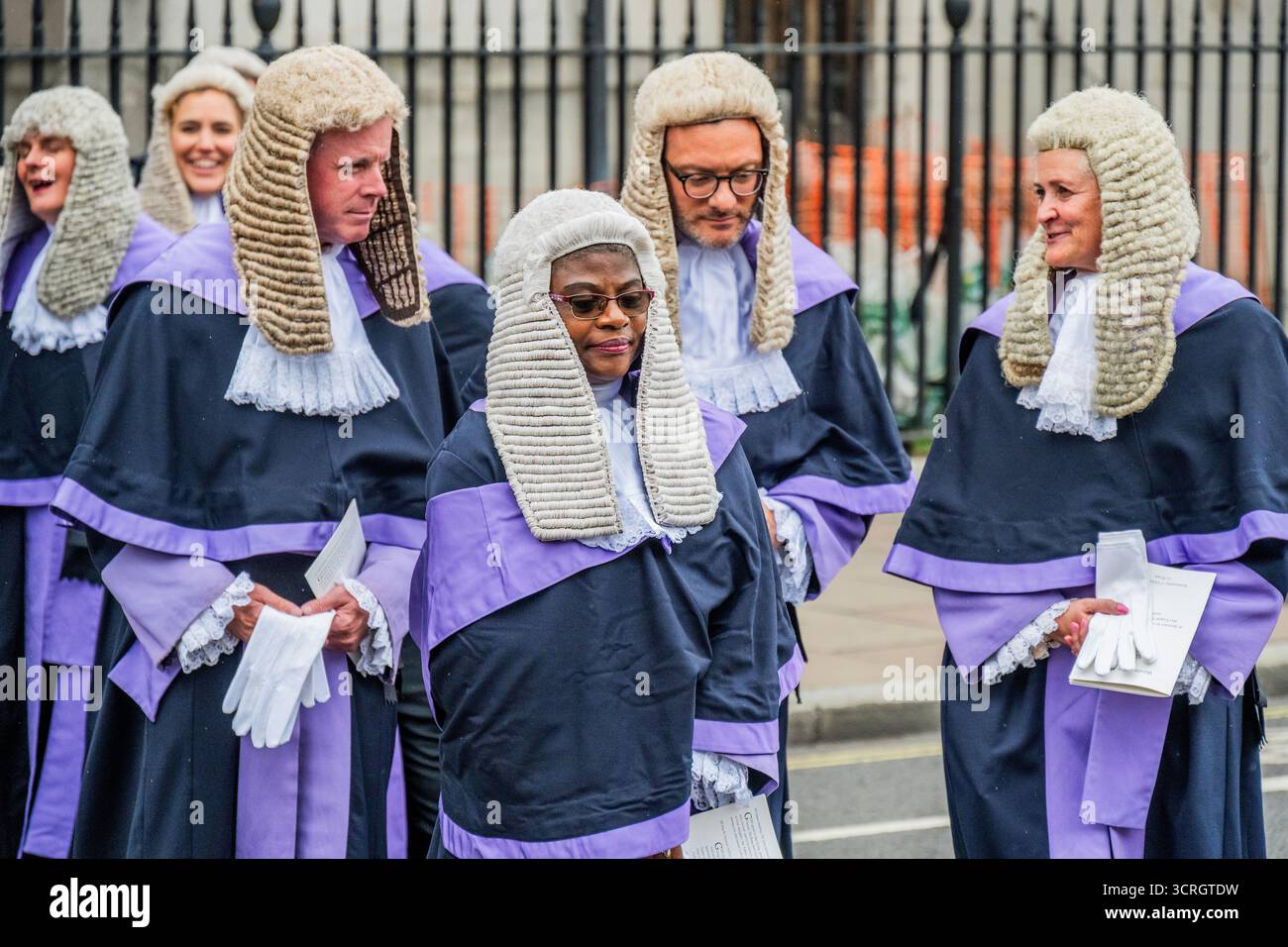 London, UK. 1st Oct, 2025. The start of the UK legal year is marked ...