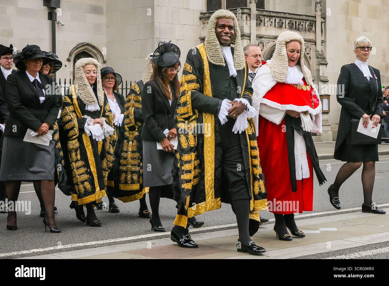 London, UK. 01st Oct, 2025. The procession is led by David Lammy, the ...