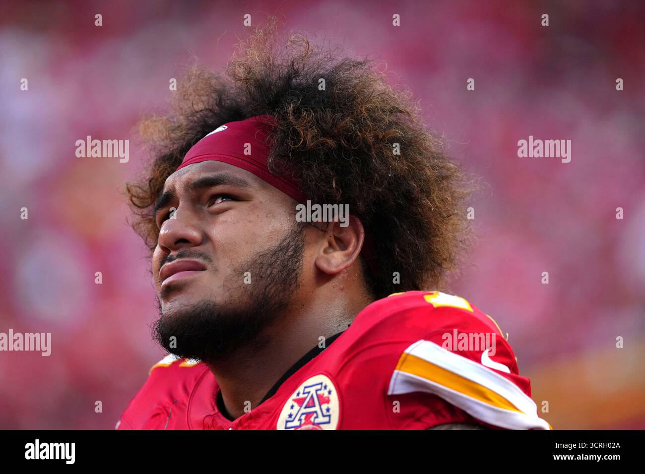 Kansas City Chiefs offensive tackle Kingsley Suamataia is seen against ...
