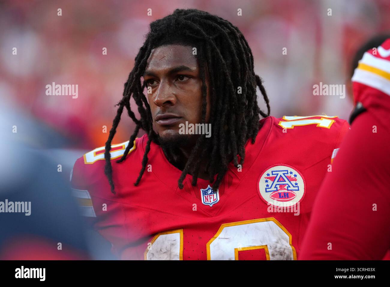 Kansas City Chiefs running back Isiah Pacheco is seen against the ...