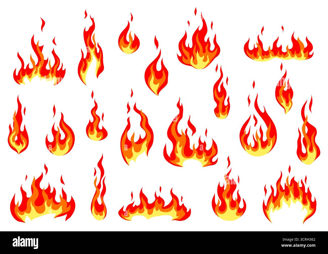 Fire bonfire ignition flames Cut Out Stock Images & Pictures - Alamy