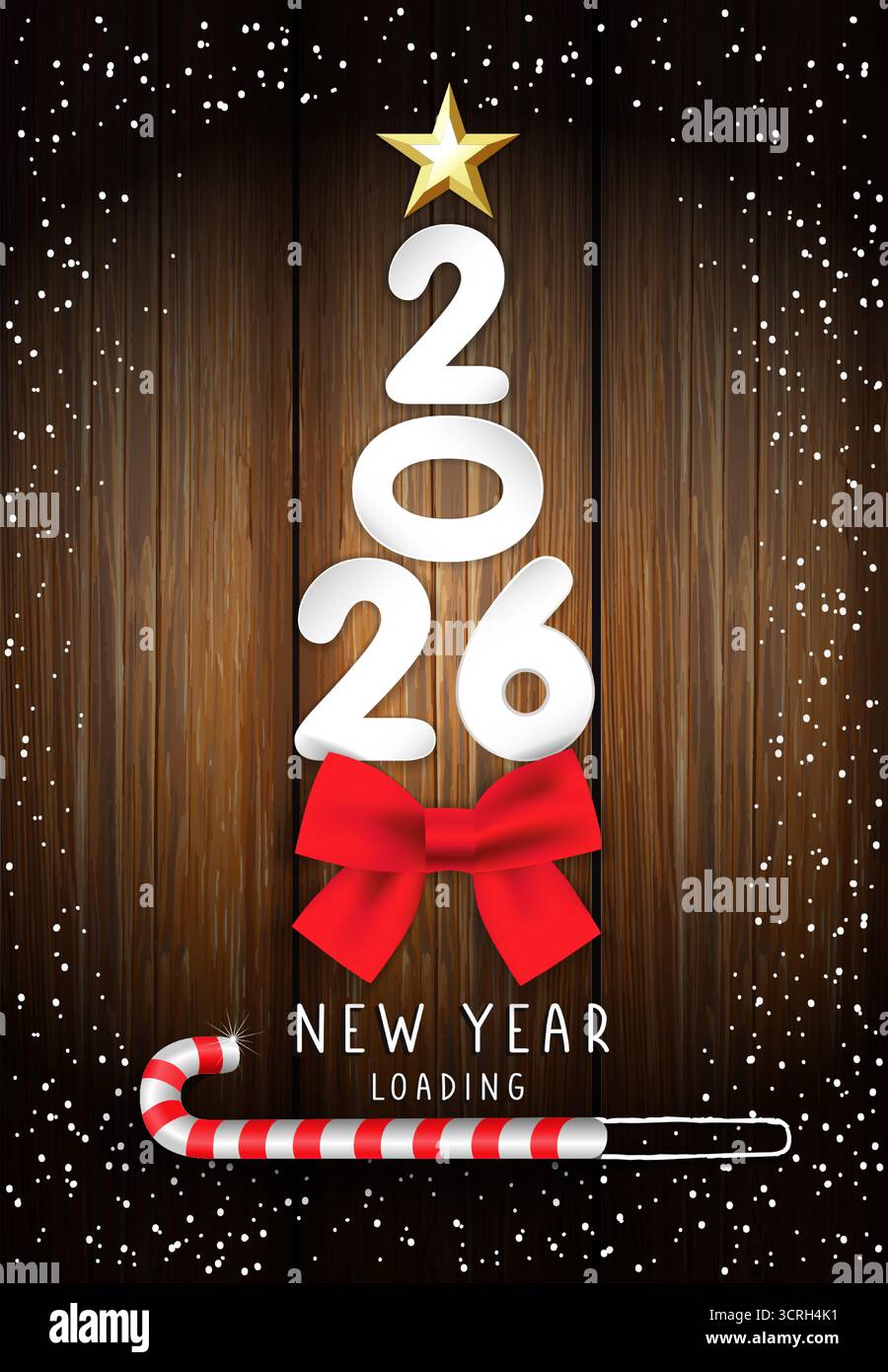 New year 2026 isolated Stock Vector Images - Alamy