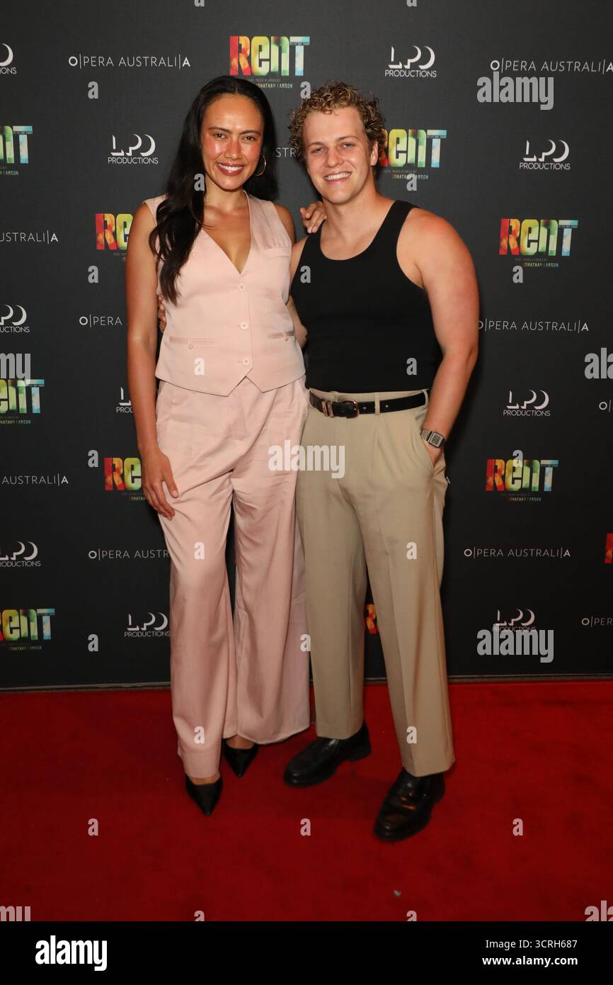 Sydney, NSW, Australia. 1st October 2025. Angelina Thomson and Lachlan ...