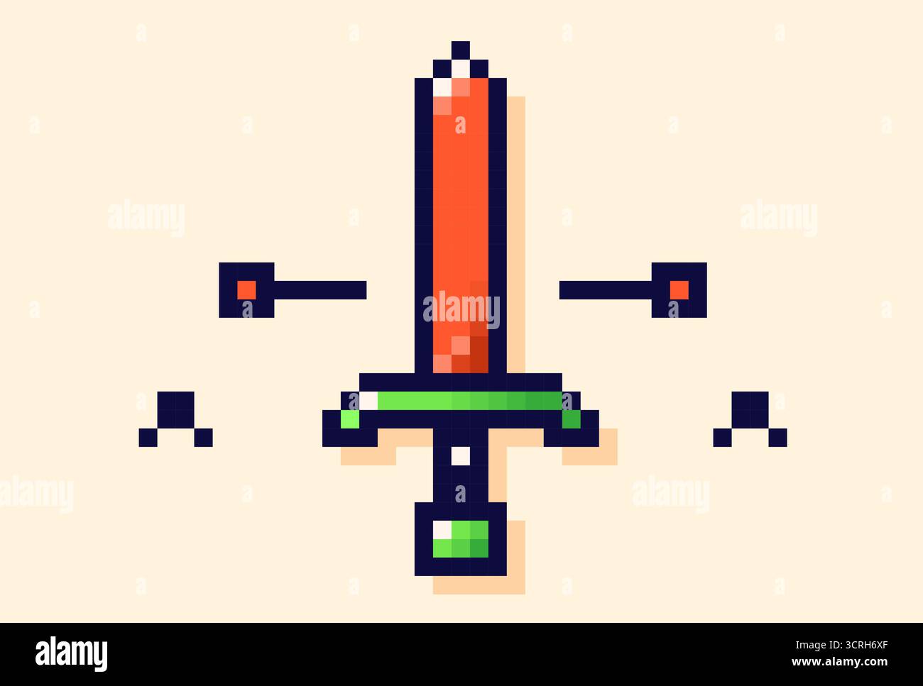 Bit simple color pixel Stock Vector Images - Alamy