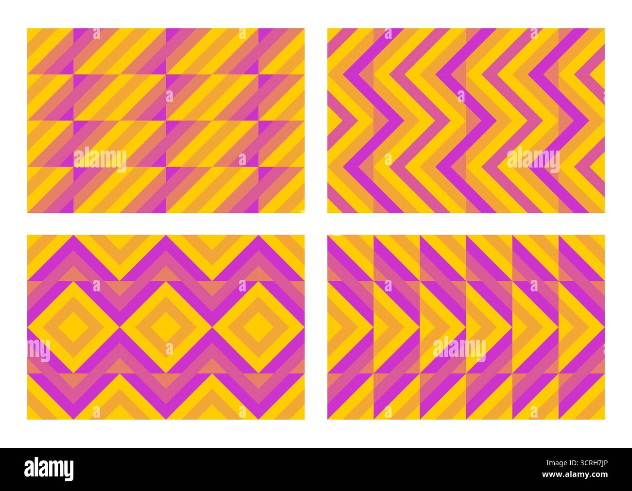 Kaleidoscope texture polygon rhombus Cut Out Stock Images & Pictures ...