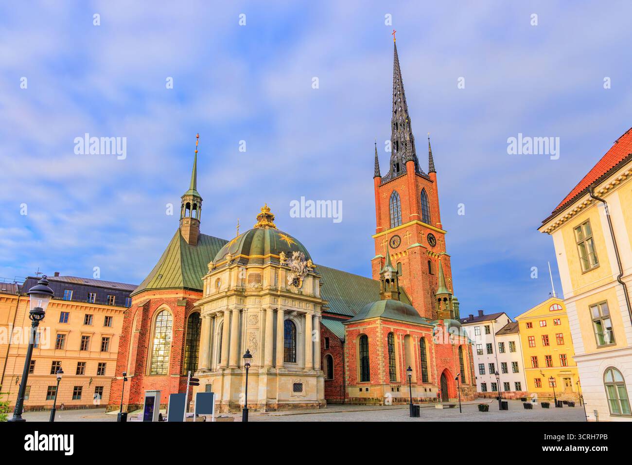 Stockholm, Sweden. The Riddarholmen Church, the final resting place of ...