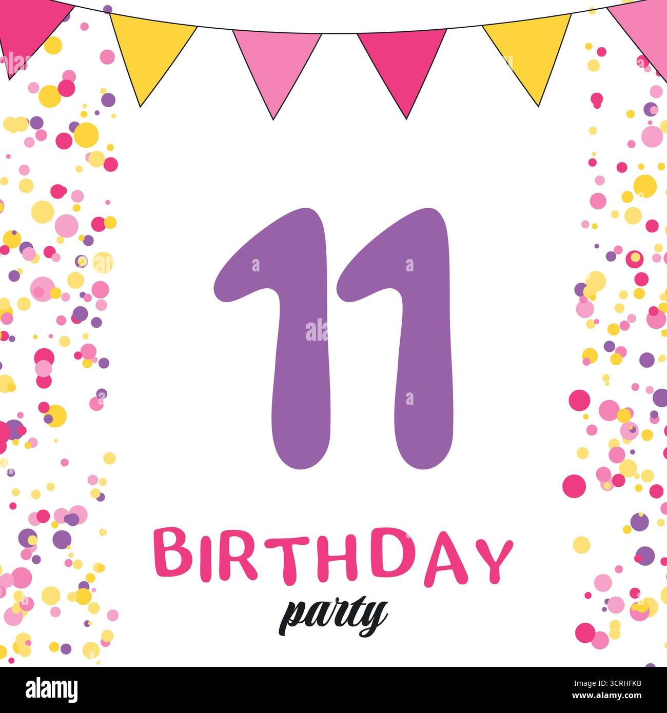 Age 11 children Stock Vector Images - Alamy
