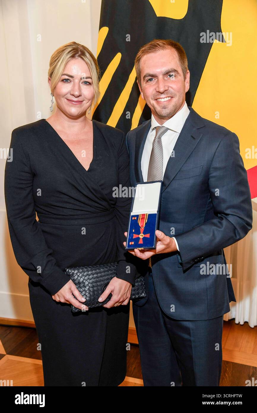 abb Philiip Lahm mit Ehefrau Claudia Lahm ex Fussball Nationalspieler ...